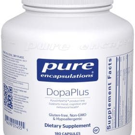 DopaPlus to Help Dopamine Production - Natural Supplement by Pure Encapsulations