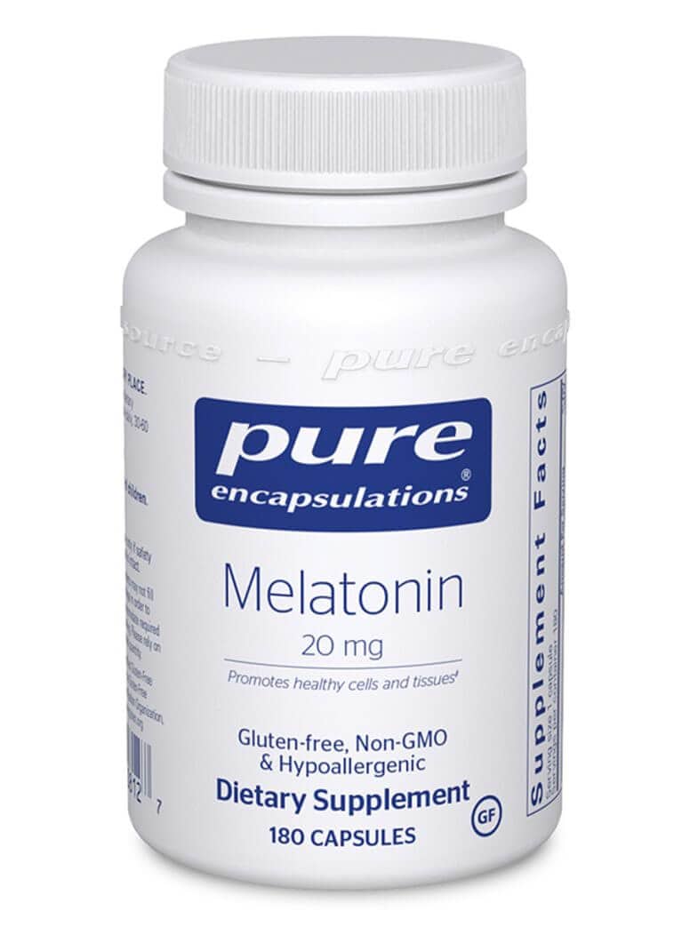 Melatonin 20 mg.| Hypoallergenic Supplements | Pure Encapsulations