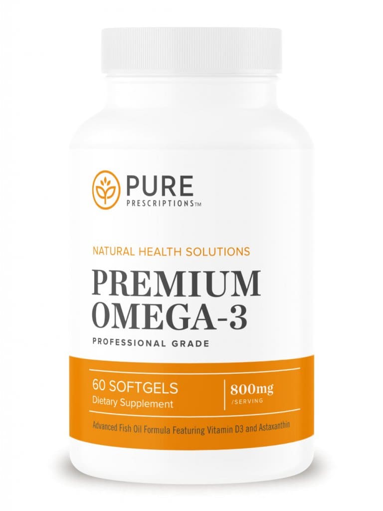 Omega 3 Fish Oil Supplement with Vitamin D - High Potency
