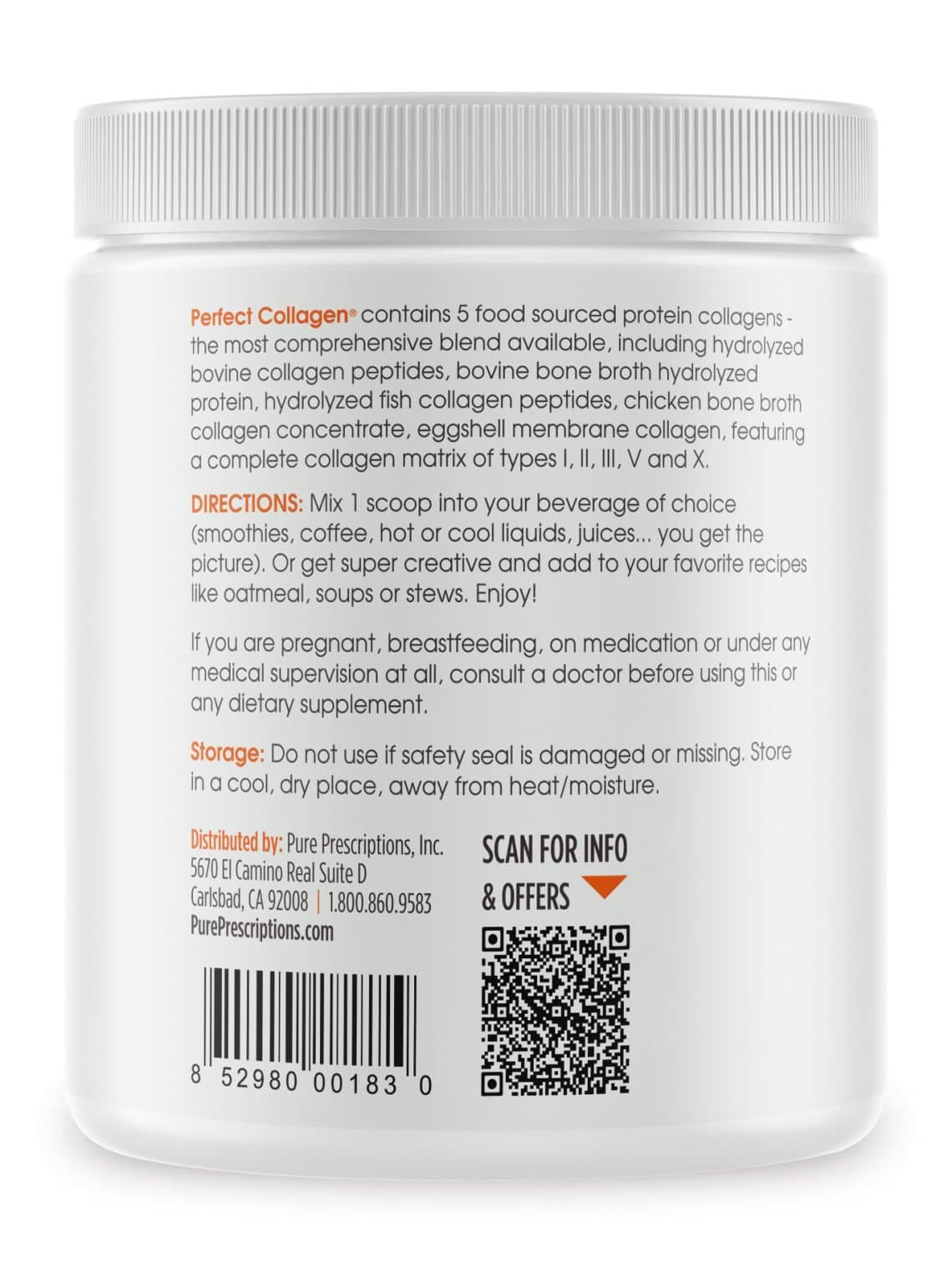 Perfect Collagen | Better Skin with the Best Collagen | Hydrolyzed Collagen