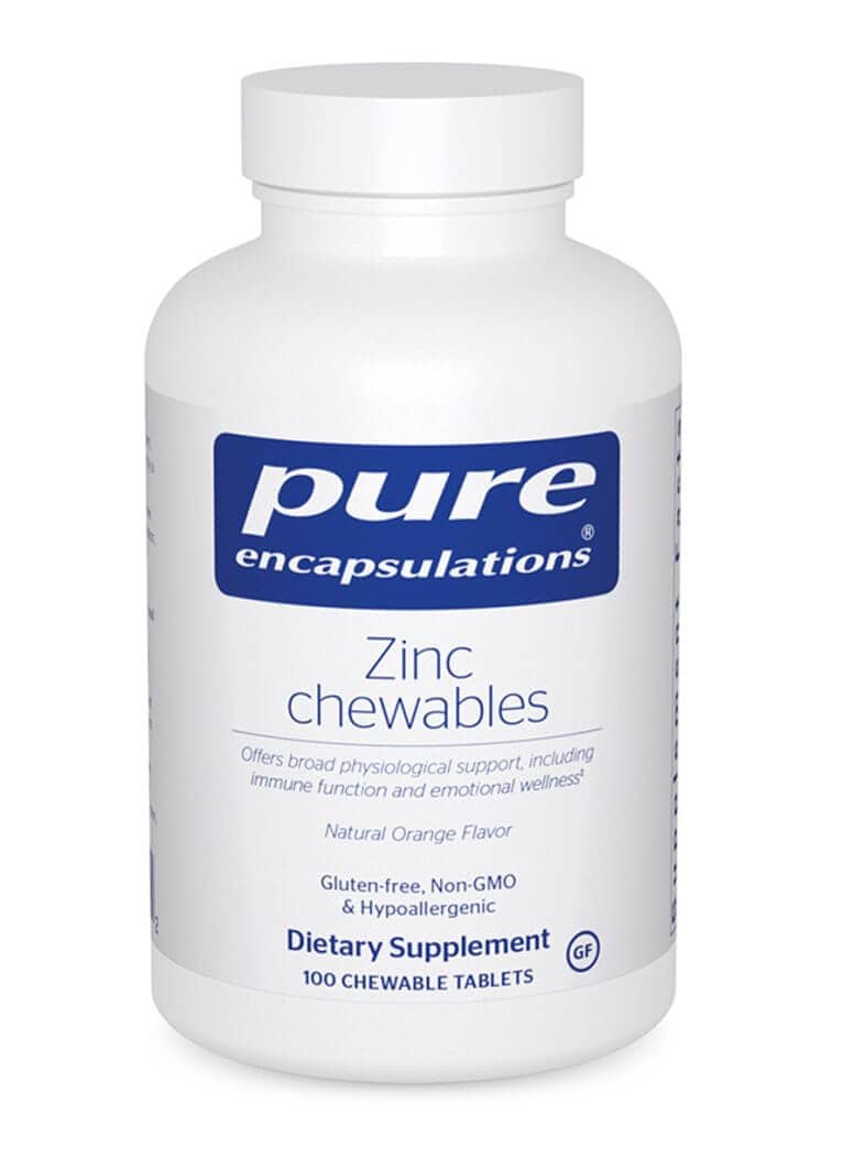 Zinc chewables - Pure Prescriptions