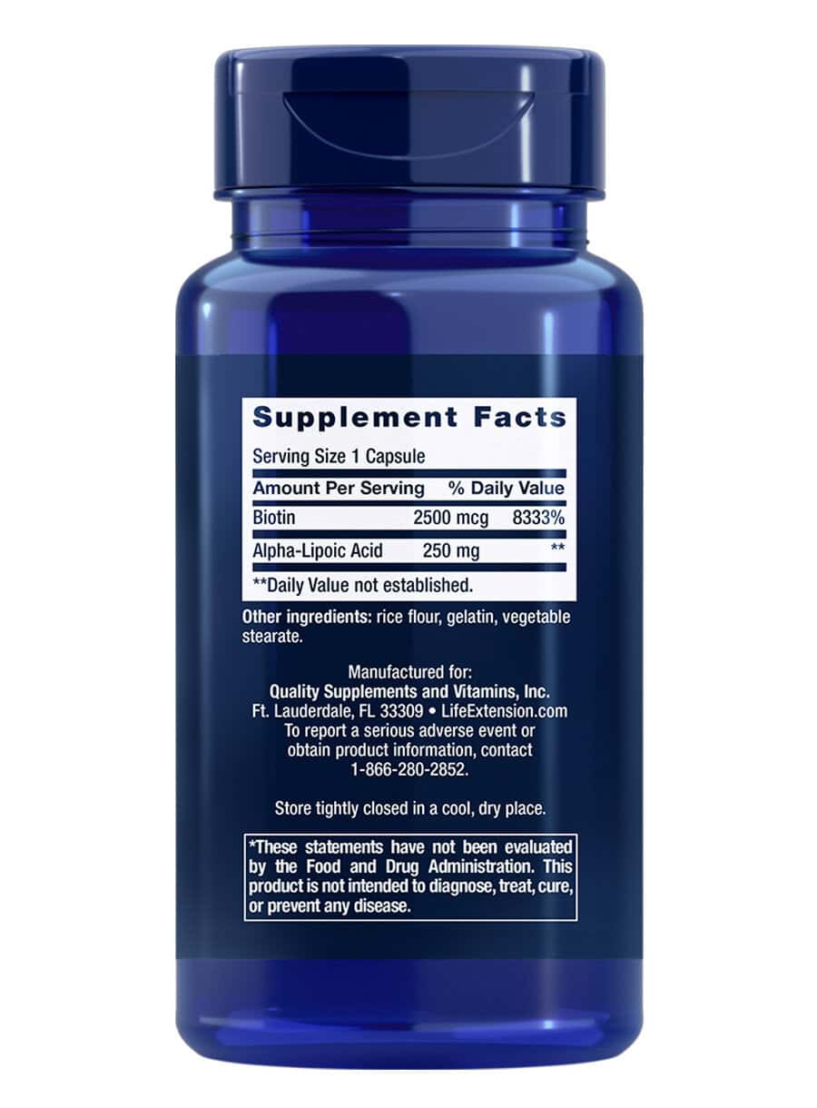 Alpha-Lipoic Acid with Biotin - Pure Prescriptions