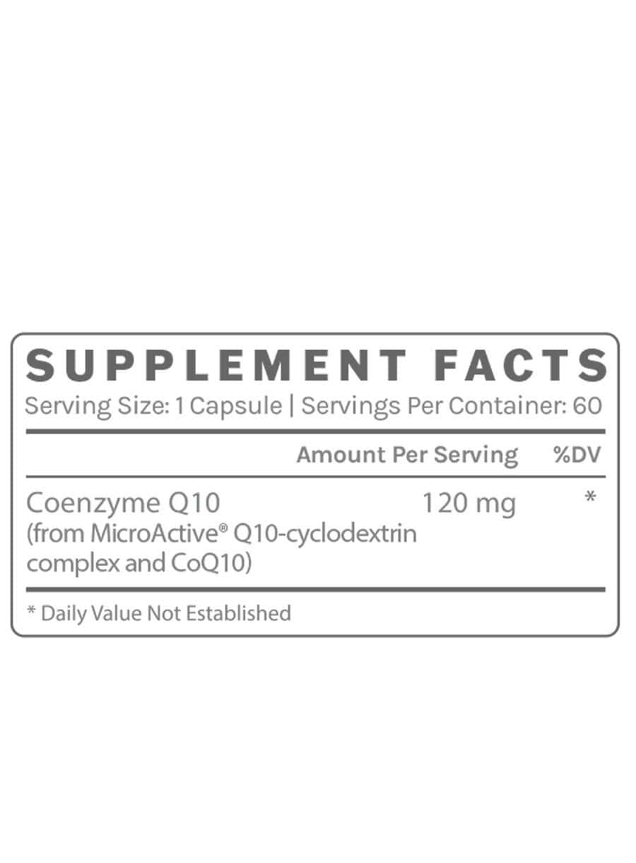 CoQ10- Superior Bioavailability with MicroActive Technology - Pure ...