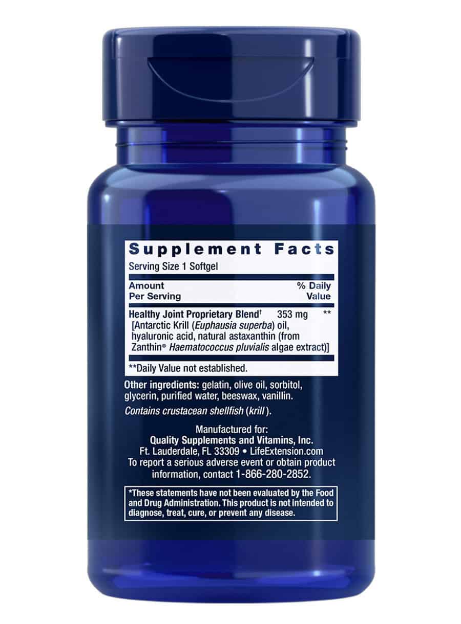 Krill Healthy Joint Formula - Pure Prescriptions