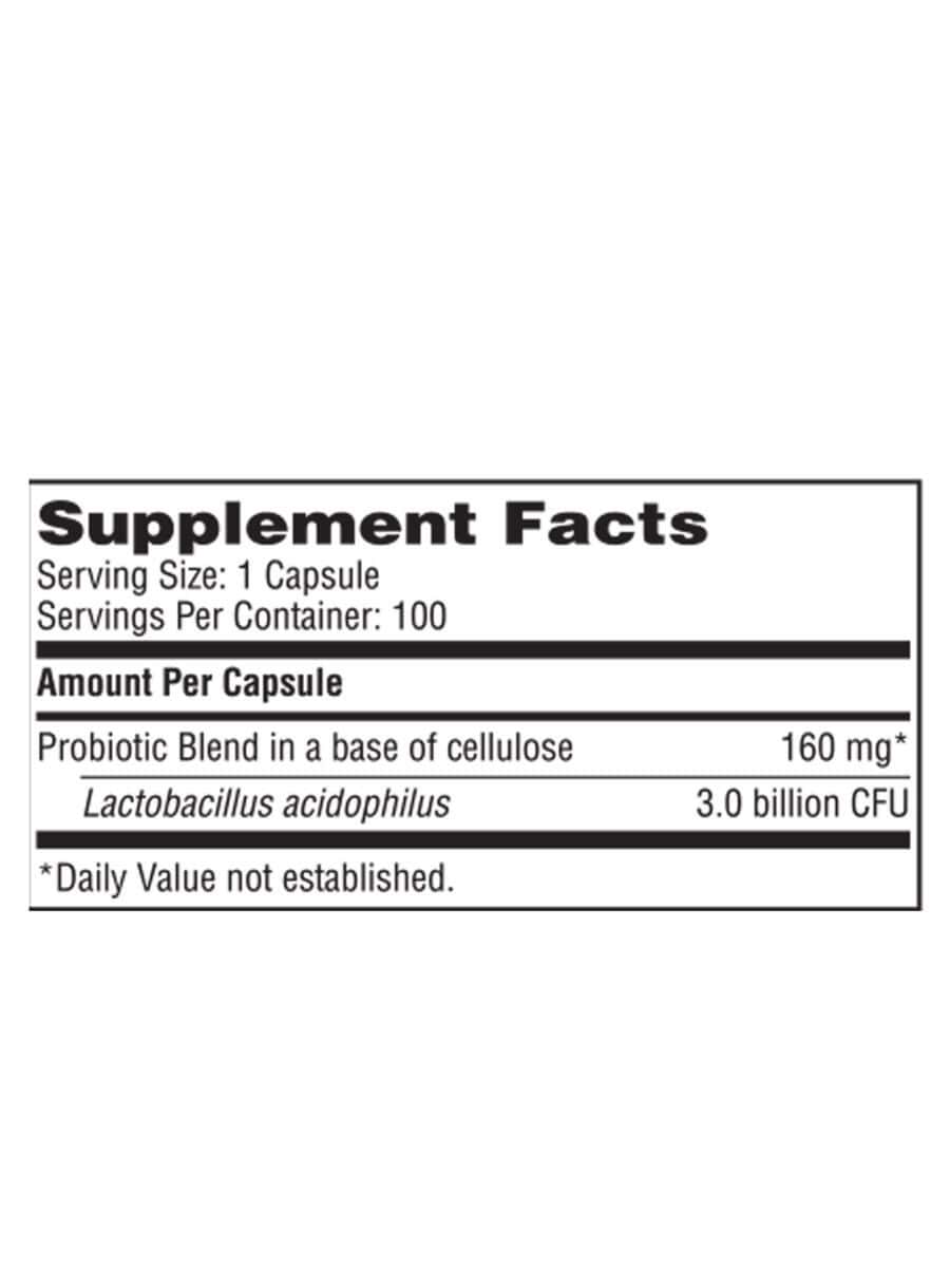 L. Acidophilus SCD Compliant Probiotic - Pure Prescriptions