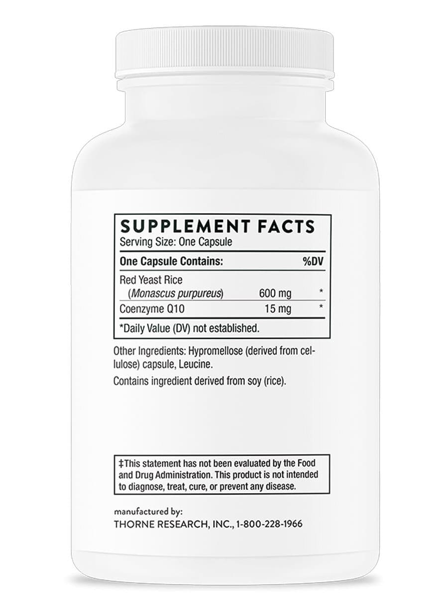 Red Yeast Rice + CoQ10 (formerly Choleast) - Pure Prescriptions