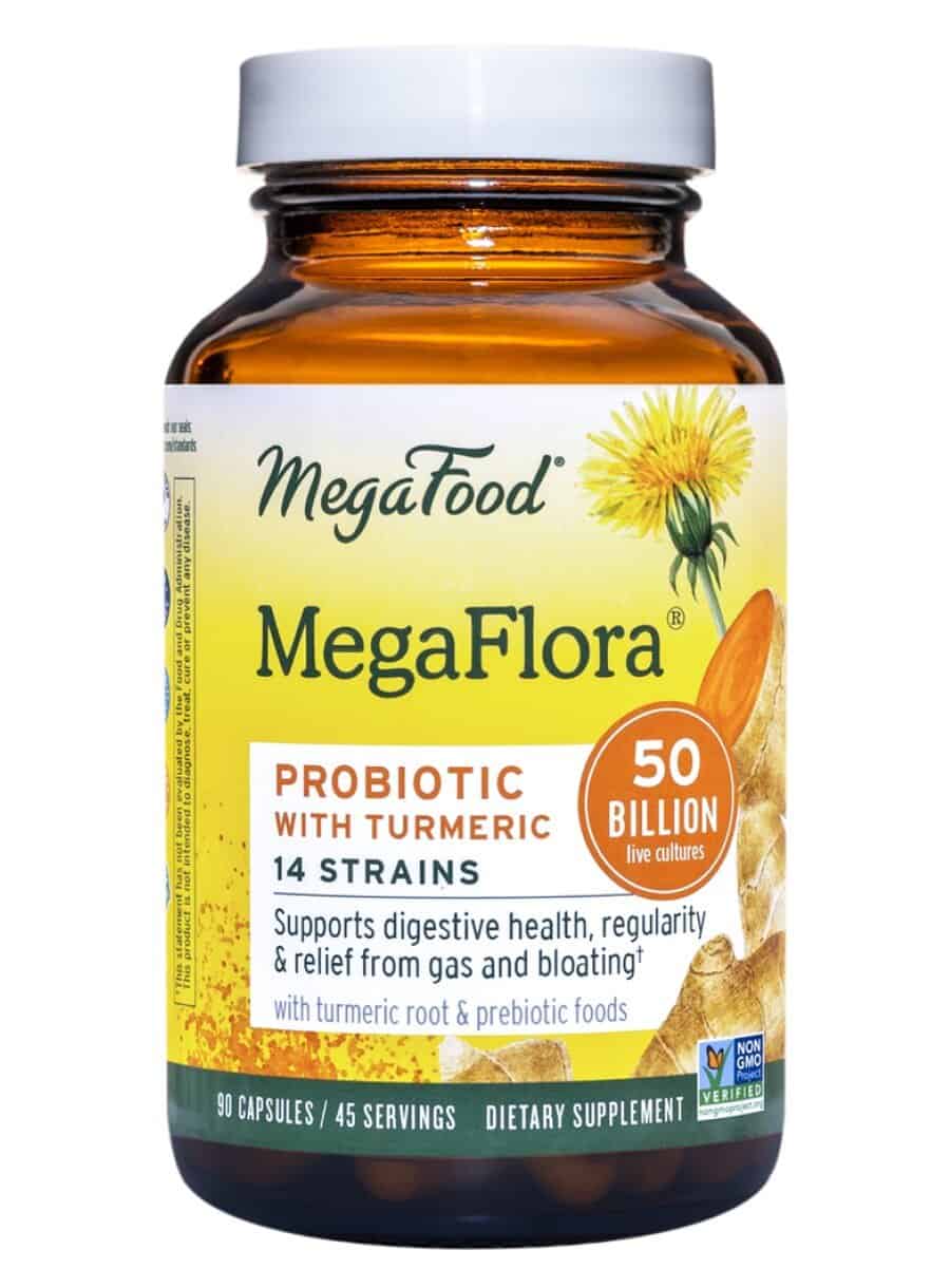 MegaFlora® Probiotic with Turmeric - Pure Prescriptions