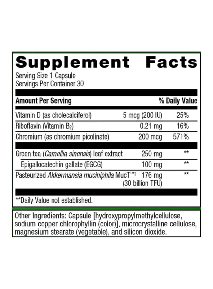 Ultraflora Healthy Weight With Akkermansia Pure Prescriptions